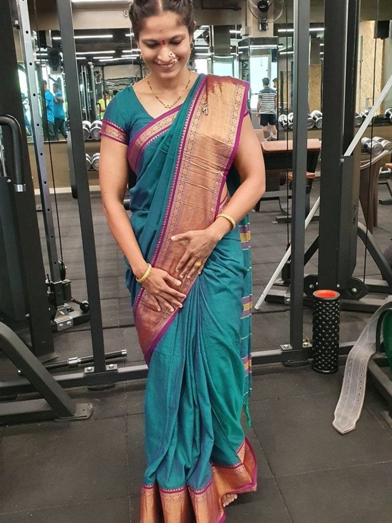 Sharvari Inamdar: A Doc Working Out in the Gyms Wearing Sarees