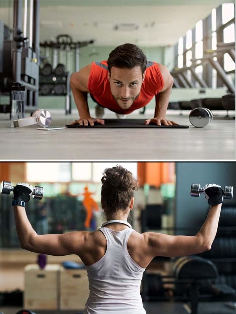 Plank to push ups: 7 exercises for toned upper body