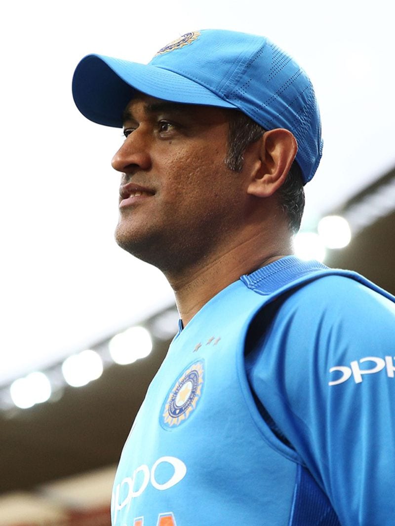 When Dhoni retired from international cricket on Independence Day