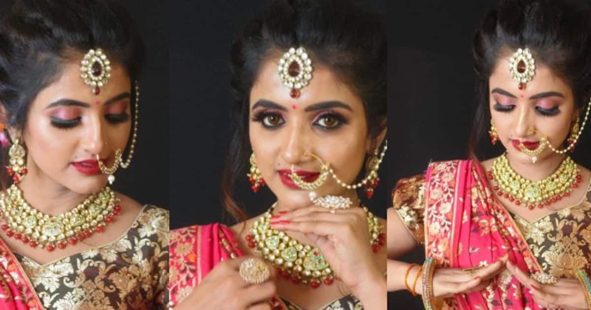 Jahnavi Karthik Bridal Look