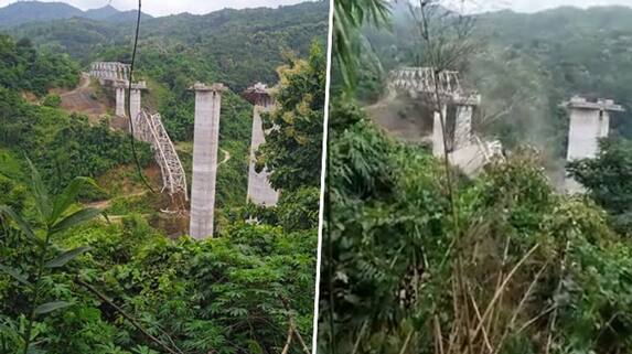 17 dead as under-construction Railway bridge collapses in Mizoram; PM Modi 'pained' by mishap ...