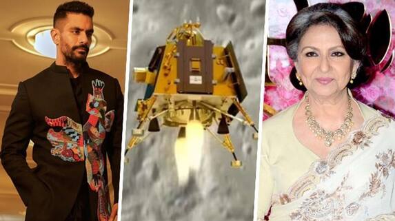 Chandrayaan 3 Landed: Sharmila Tagore, Angad Bedi and more congratulate ...