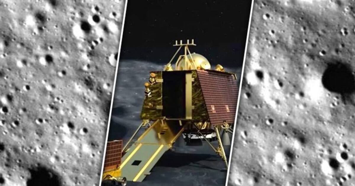 Chandrayaan-3: First PHOTOS from Lander camera during descent RELEASED!