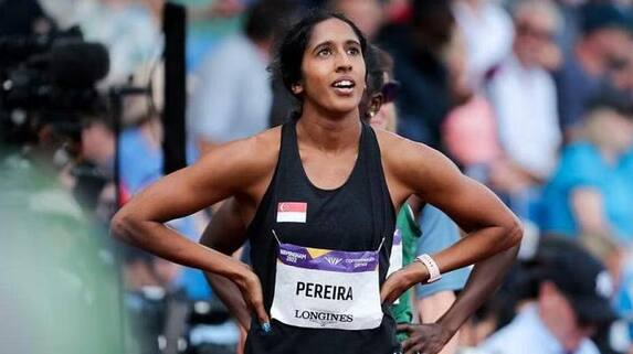 Singapore Shanthi Qualifies for Olympics : பாரிஸில் நடக்கும் ஒலிம்பிக் ...