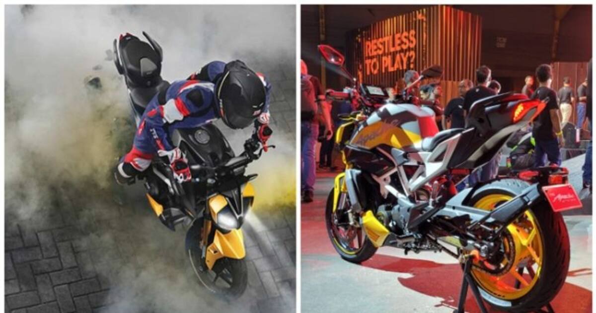 ചെരിഞ്ഞാലും വീഴില്ല, പുത്തൻ ടിവിഎസ് അപ്പാഷെ വിസ്‍മയമാകുന്നത് ...