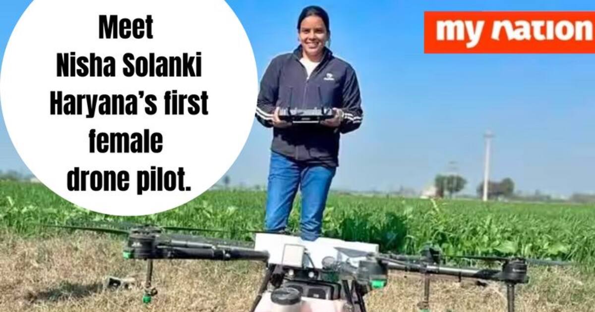Here’s how Nisha Solanki became Haryana’s first female drone pilot