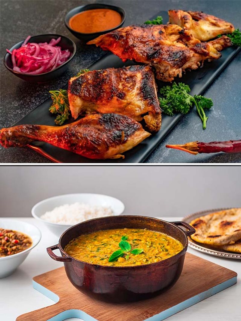 Dal to Tandoori Chicken-7 Indian dinner items for health heart