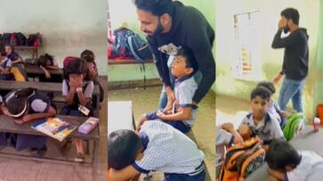 students crying during farewell of teacher viral video അധ്യാപകന് ...