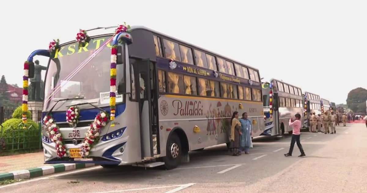 Karnataka: KSRTC adds 148 new ‘Pallakki Utsav’ buses to its fleet ...