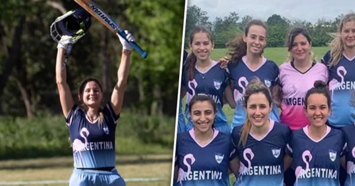 Argentina women's cricket team sets new records; Scores 427 runs in 20 ...