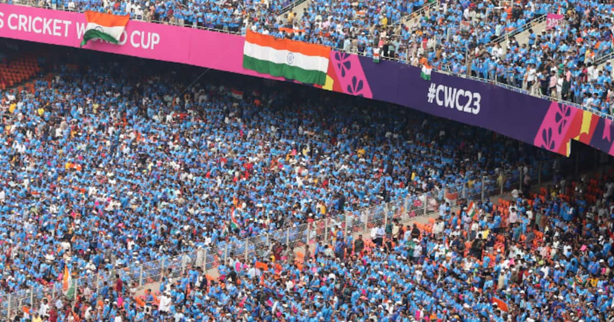 Narendra Modi Stadium turns into a sea of blue as fans get ready for ...