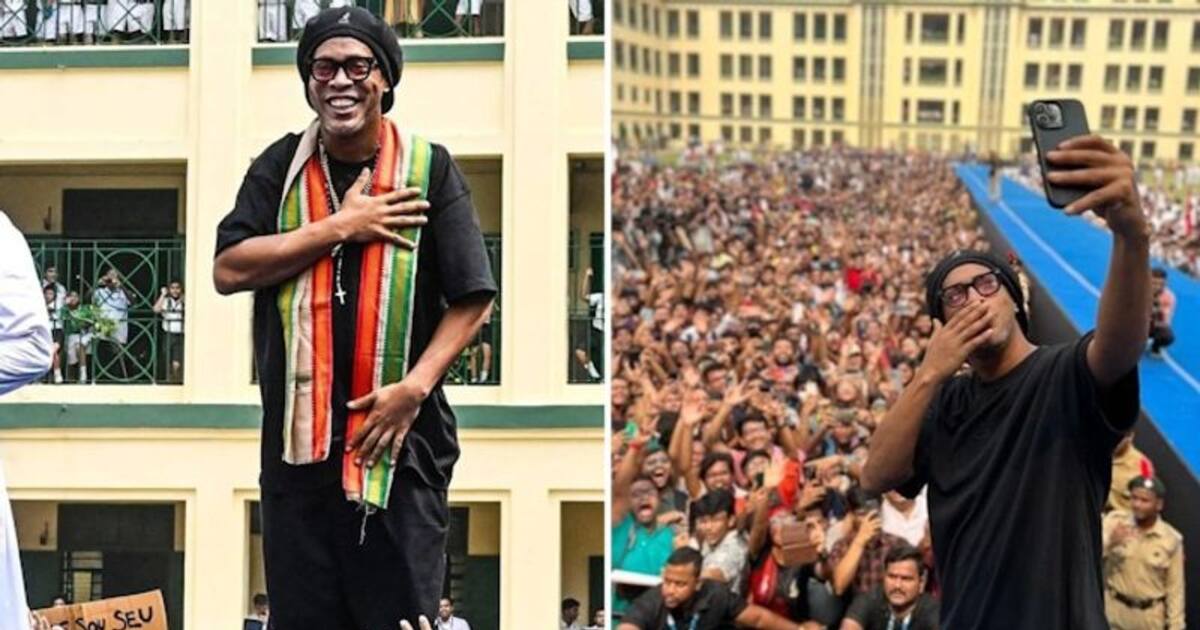 'Thank You Kolkata': Brazilian legend Ronaldinho shares his love with ...