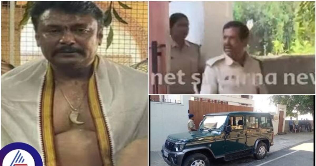 Bengaluru: Forest officers raid actor Darshan Thoogudeepa's residence ...