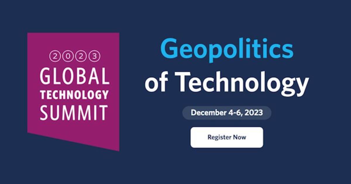 Global Tech Summit 2023 on December 4–6; Register now