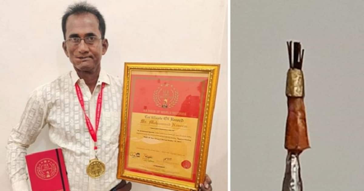 Meet Mohammad Naseem Sheikh, a truly inspiring and record breaking artist
