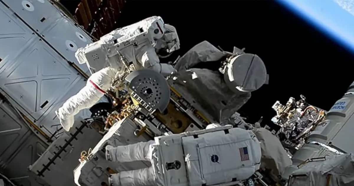 Historic! NASA's all-female team of astronauts conduct spacewalk at ISS ...