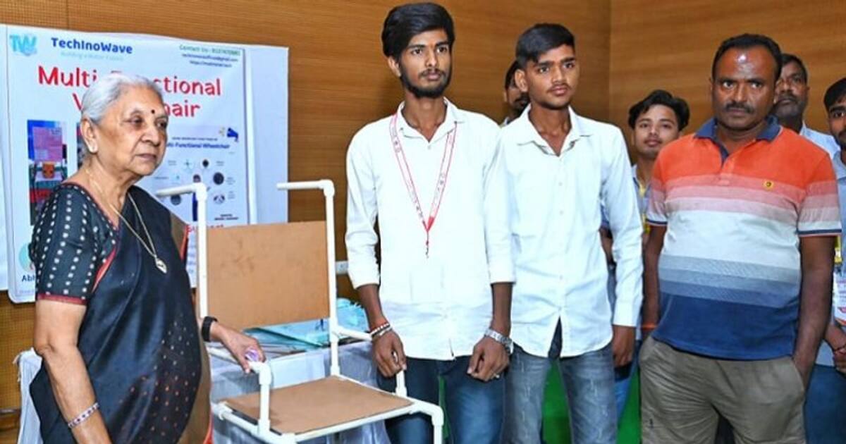 19 Year Old Abhishek Chaudharys Remarkable Innovation Of Remote Helmet And Voice Controlled 