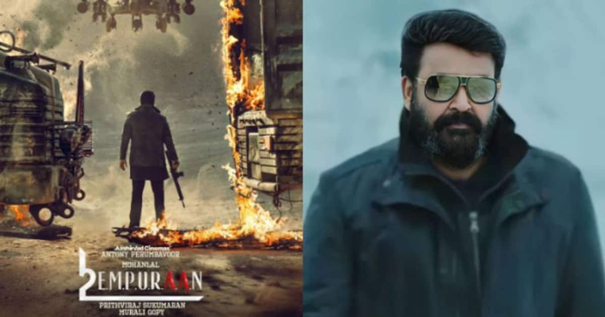 L2E -Empuraan: First look poster of Mohanlal-Prithviraj starrer out; Read