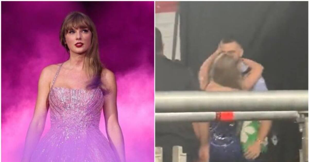 Are Taylor Swift, Travis Kelce officially dating? Kissing video sparks speculations among fans ...