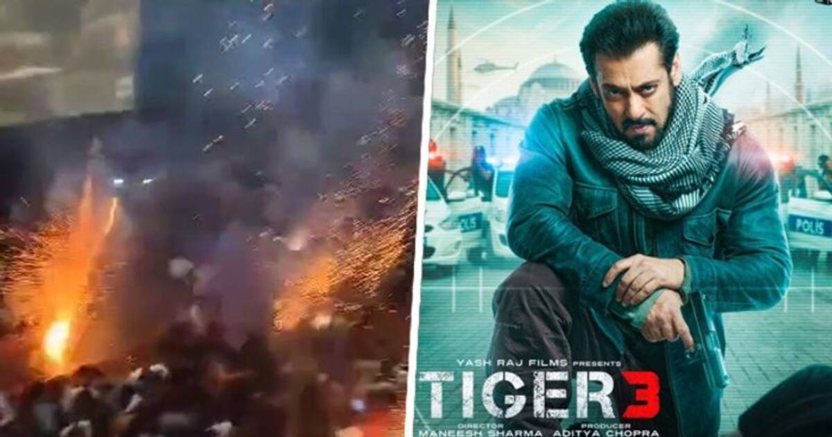 'Tiger 3': Film's show turns into nightmare as fans burst crackers ...