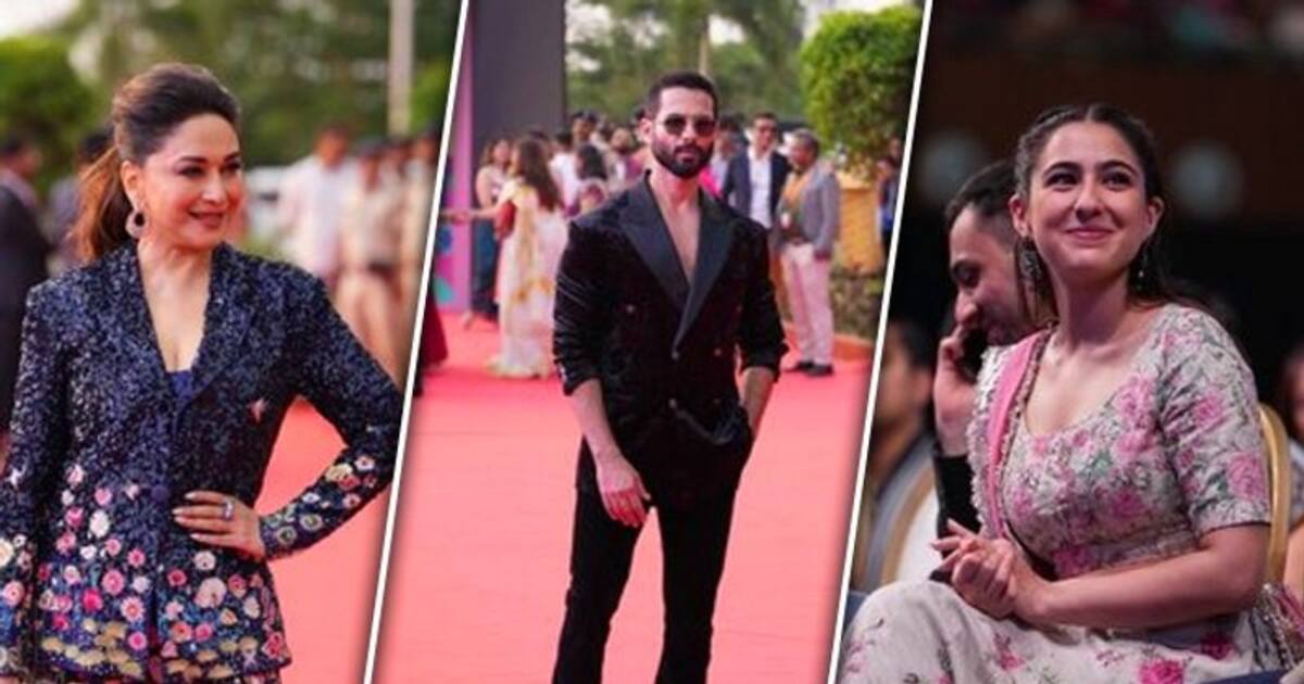 IFFI 2023 in Goa: Madhuri Dixit, Shahid Kapoor, Sara Ali Khan and more attend the film festival