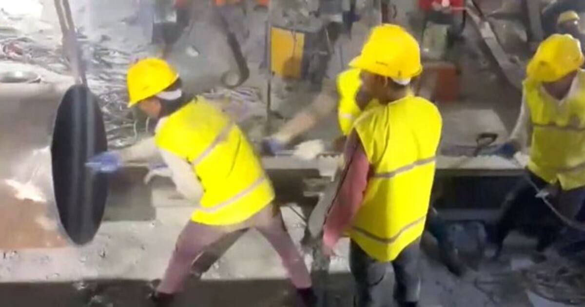 Uttarkashi Tunnel Rescue Operation: 12 rat-hole mining experts drill ...