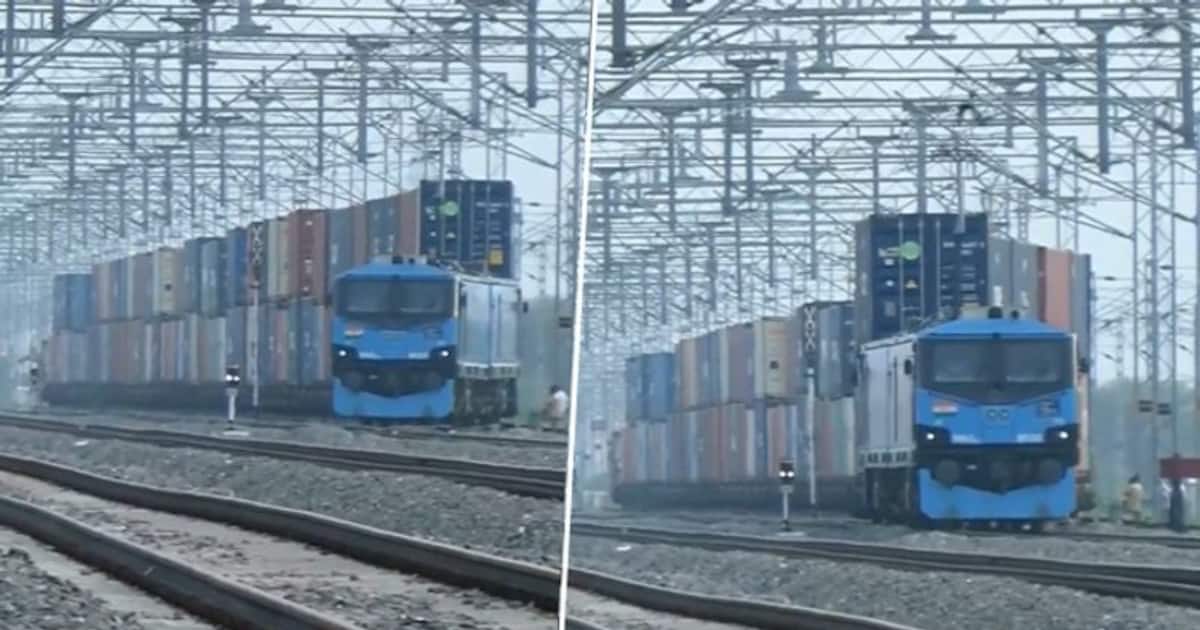 'Beast of Indian Railways': Video of WAG-12B, India's most powerful electric locomotive, goes ...
