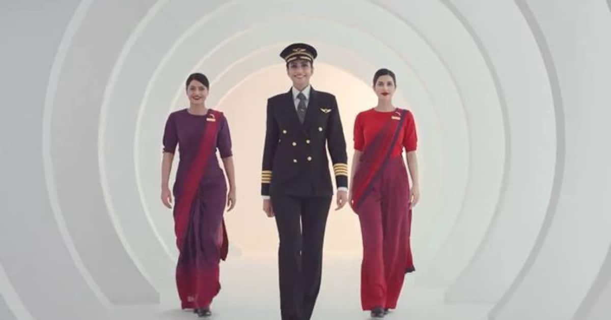 Air India's new uniforms: Designed by Manish Malhotra, draws East-meets ...