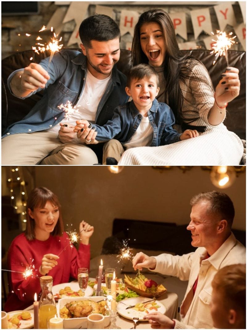 7 ways to celebrate a low-key new year with family at home