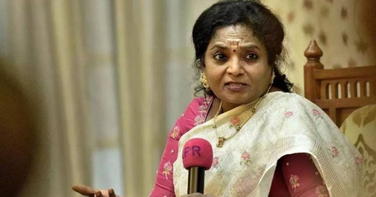 Former Telangana Governor Tamilisai Soundararajan rejoins BJP ahead of ...