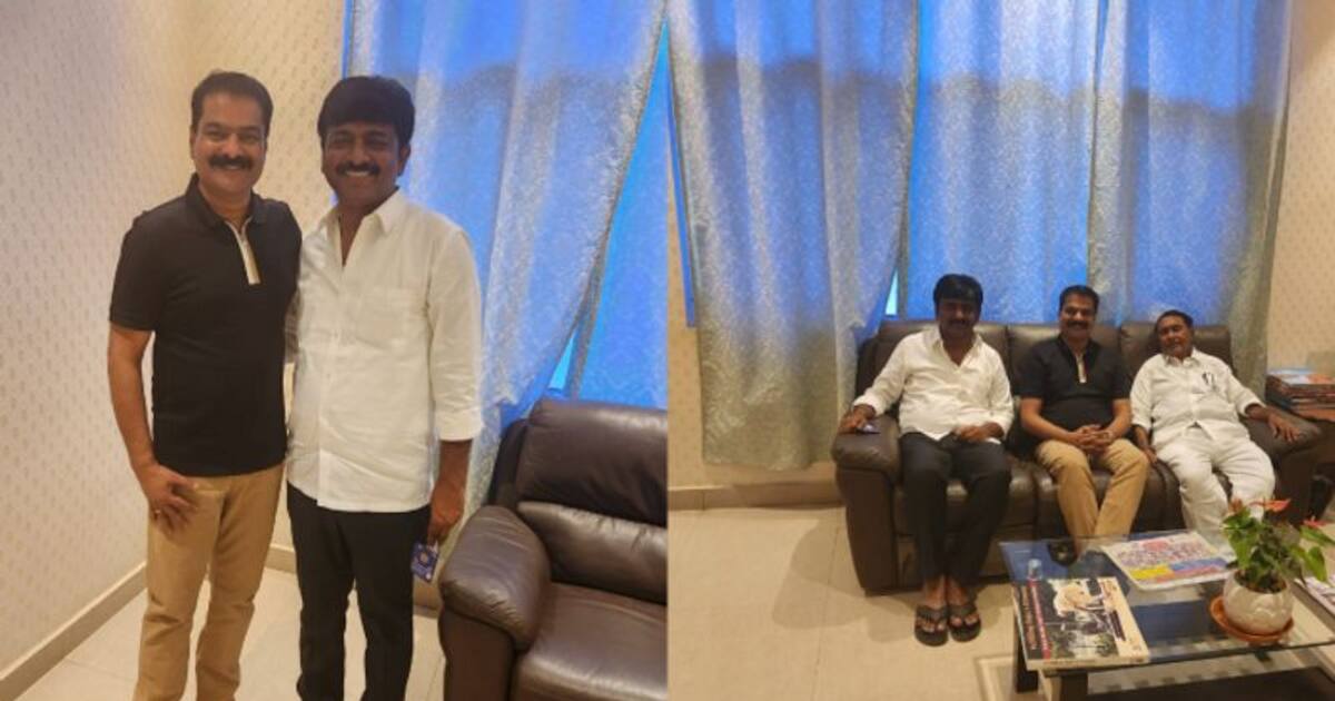 TDP Leader Btech Ravi Meeting with YS Sharmila husband Brother Anil Kumar