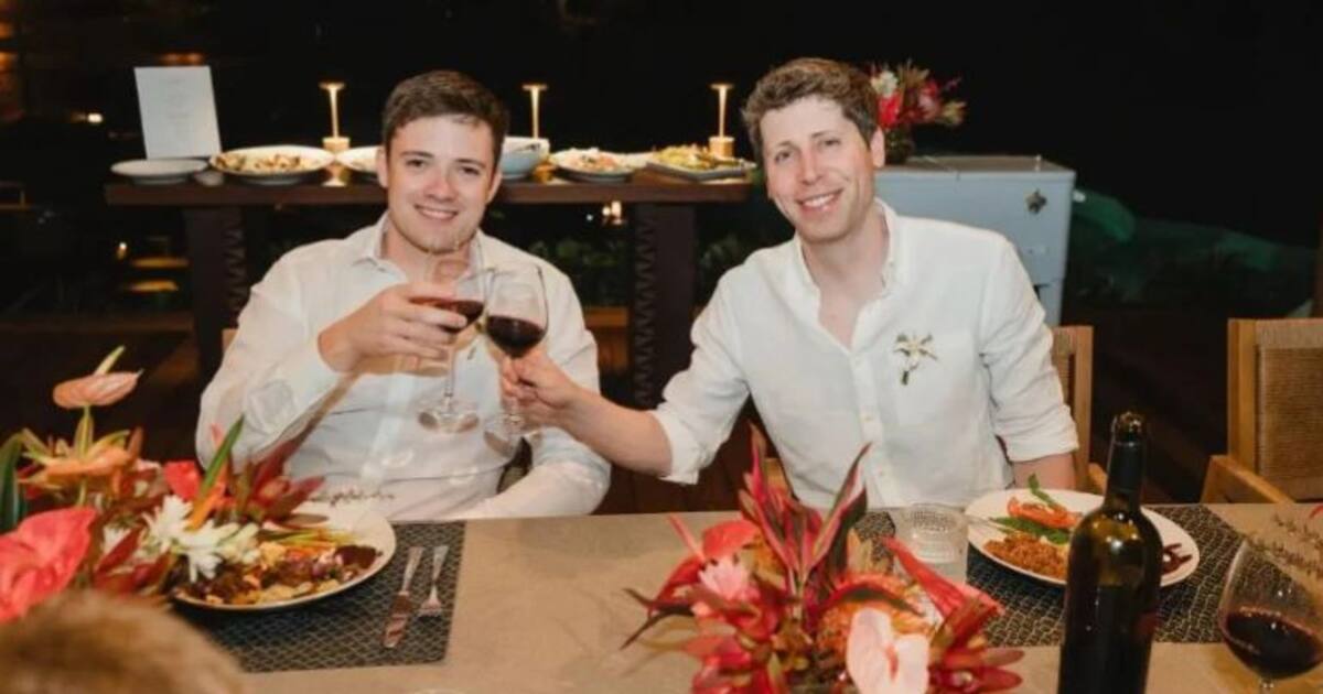 Sam Altman Marries Oliver Mulherin ಬಹುಕಾಲದ 'ಗೆ..' ಳೆಯನನ್ನು ಮದುವೆಯಾದ ...