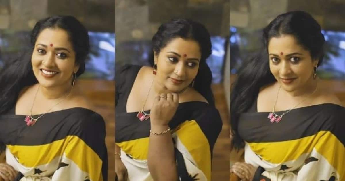 manju pathrose: 'കോടിക്കണക്കിന് ഭാവങ്ങളും ആയിരക്കണക്കിന് ചിന്തകളും... പ്രണയം' കിടിലന്‍ ലുക്കില് ...