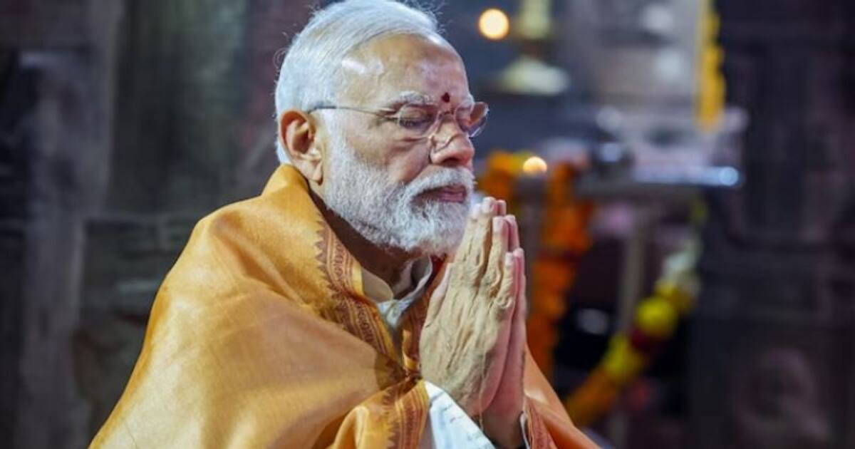 pm narendra modi tamilnadu temples visit day two before ayodhya ram ...