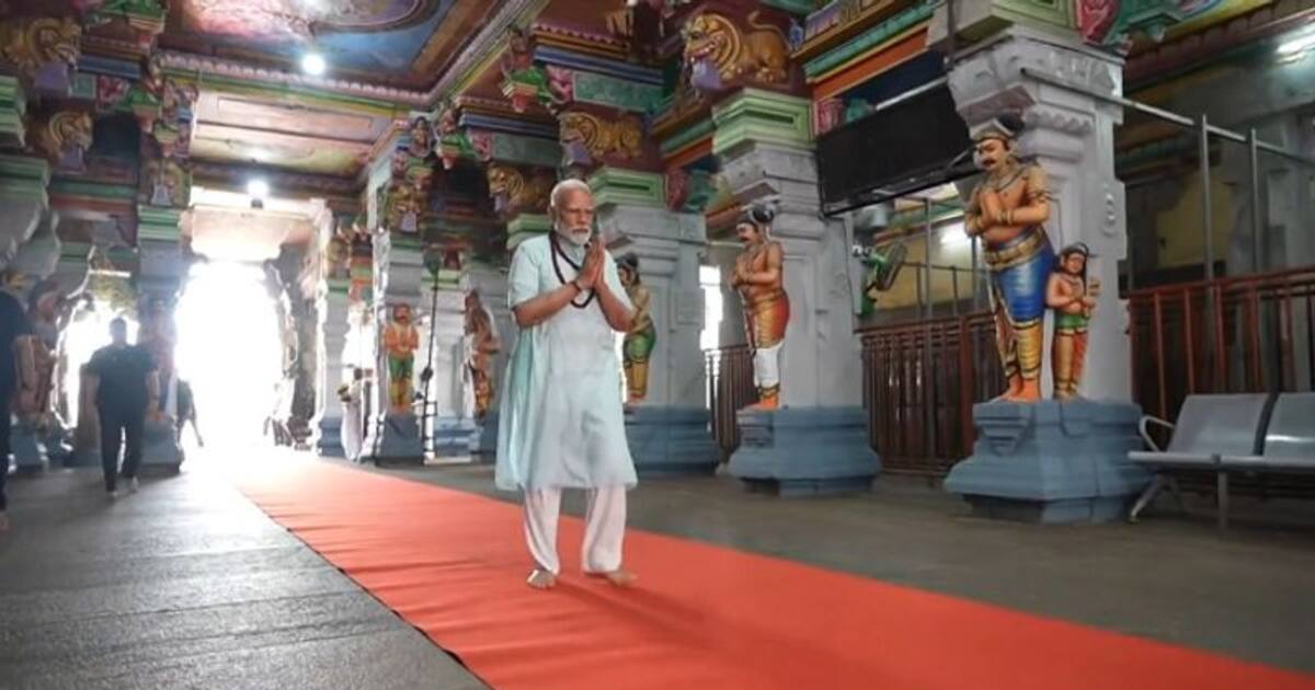 Ram Mandir: PM Modi on spiritual pilgrimage, visits Ram Setu origin ...