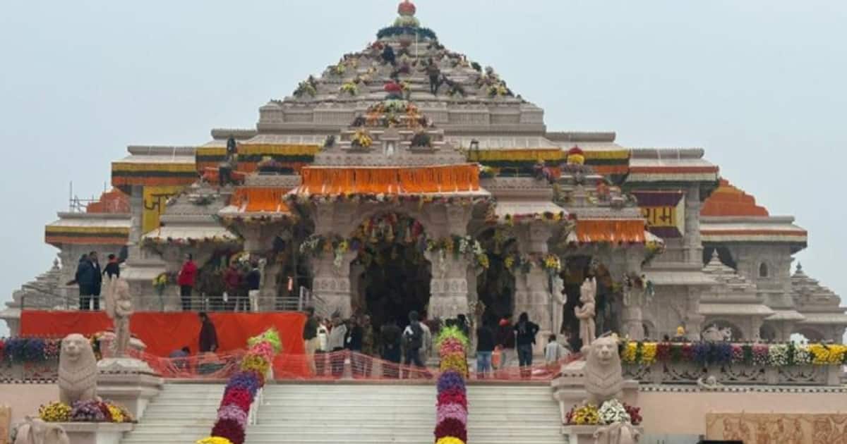 Ayodhya Ram Temple Exclusive Pictures : விழாக்கோலம் கொண்ட அயோத்தி ...