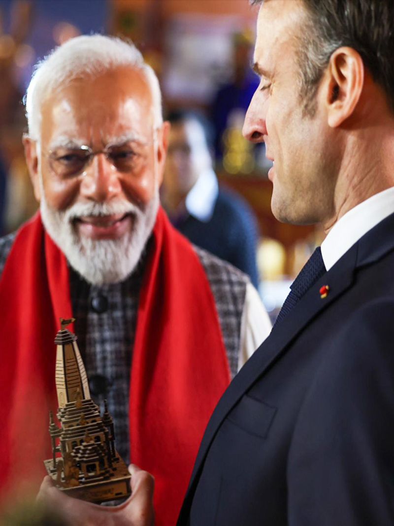 PM Modi, Emmanuel Macron's day out in Jaipur ahead of R-Day