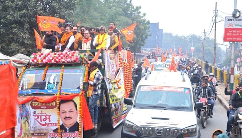 Ramesh Awasthi Organized Biggest Sanatan Yatra of Uttar Pradesh in Kanpur