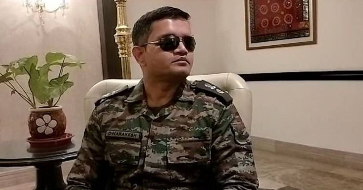 Lost his eyes, not his willpower... How Lt Col Dwarakesh embraced AI to ...