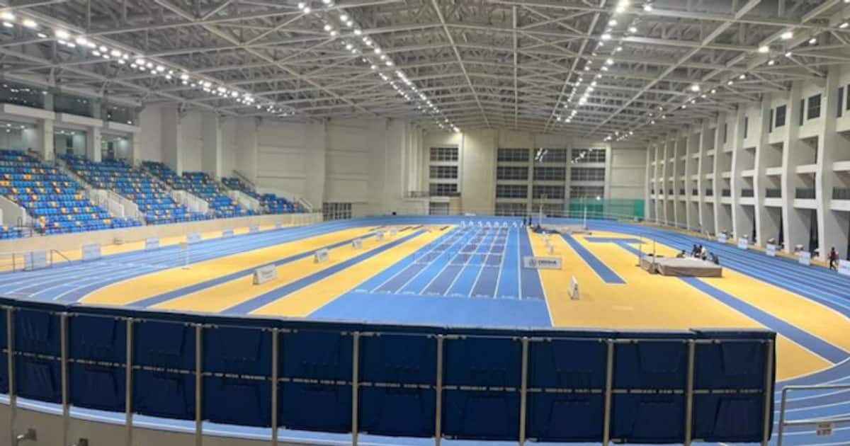 India's largest indoor athletics stadium is now operational (WATCH)