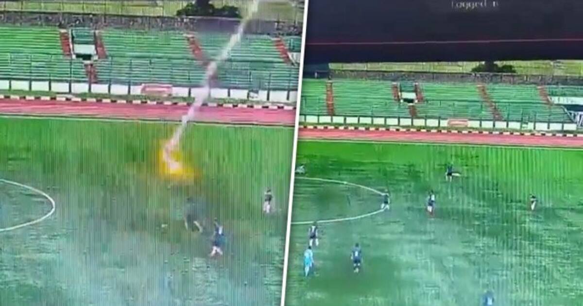 Footballer fatally hit by lightning during Indonesian match; Viral ...