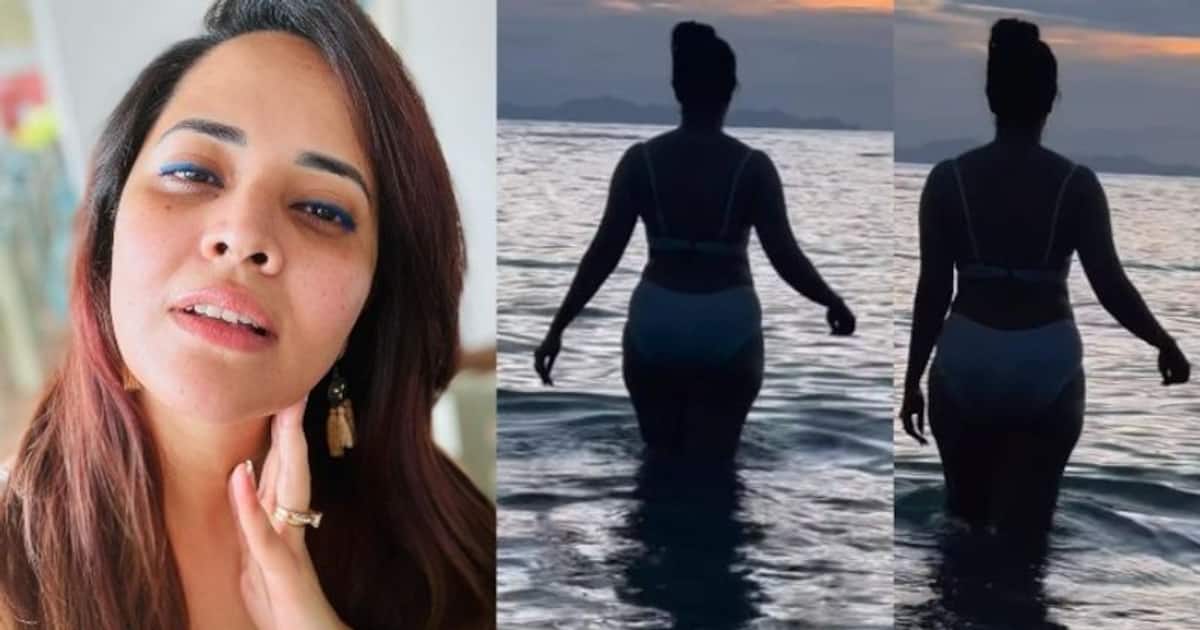 Anchor Anasuya Bharadwaj Bikini Look Nsk