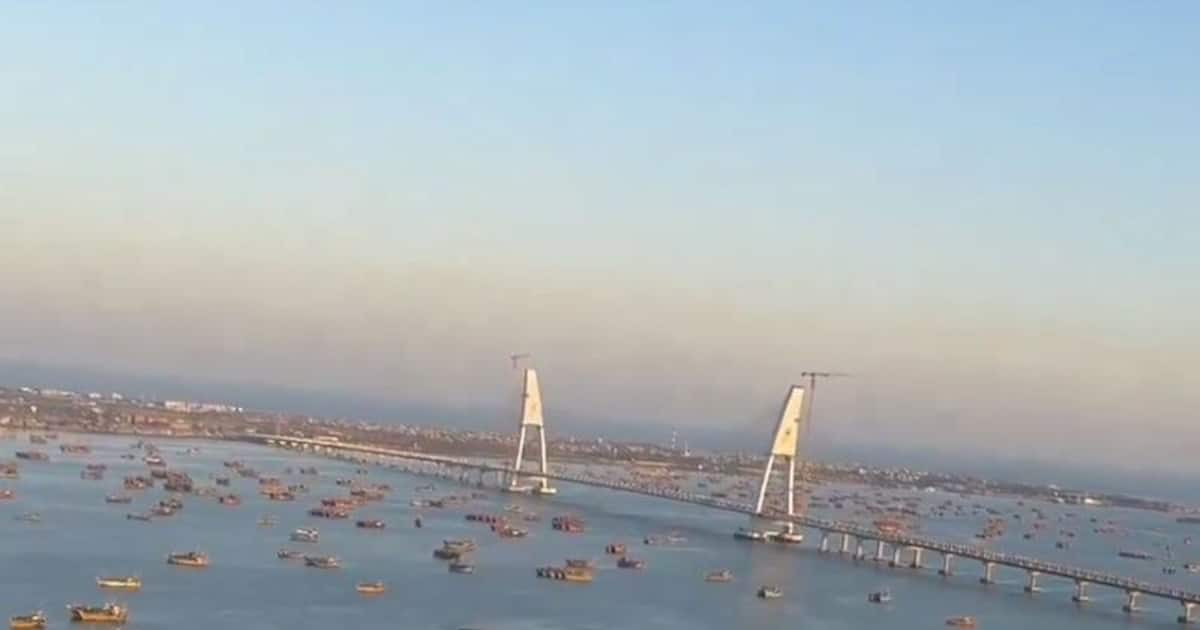 Sudarshan Setu: PM Modi inaugurates India's longest cable-stayed bridge ...