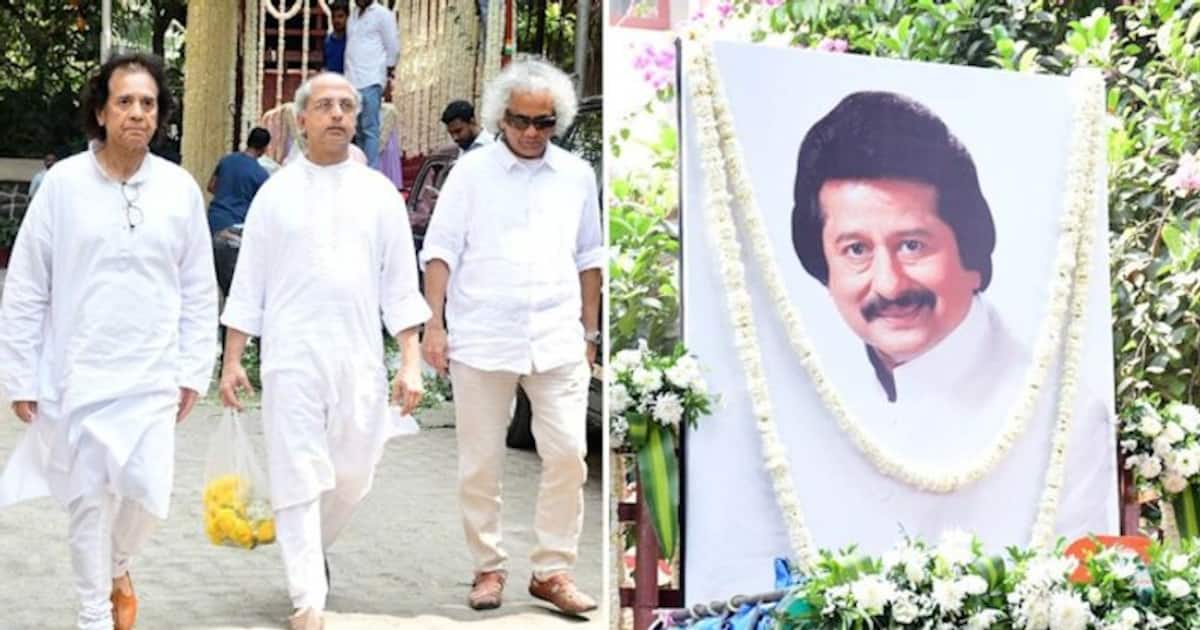 Pankaj Udhas Funeral: Friends and family arrive for the last rites (PHOTOS)