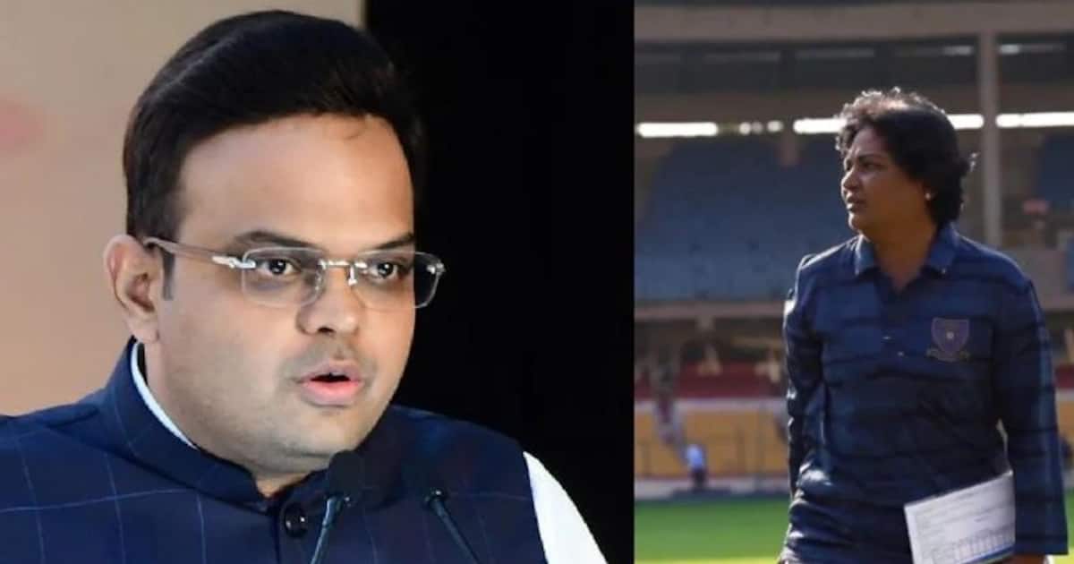 Jay Shah commends Jacintha Kalyan ದೇಶದ ಮೊದಲ ಮಹಿಳಾ ಪಿಚ್‌ ಕ್ಯುರೇಟರ್ ...