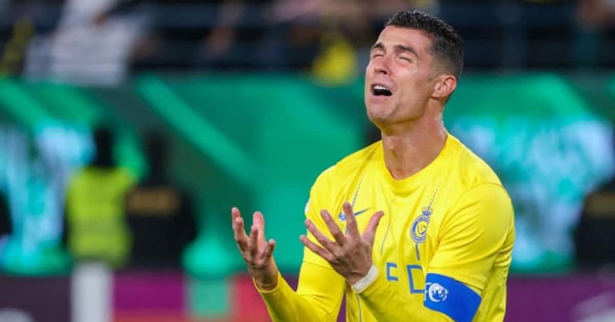 Cristiano Ronaldo In Tears As Al Nassr Lose Kings Cup Final Against Al