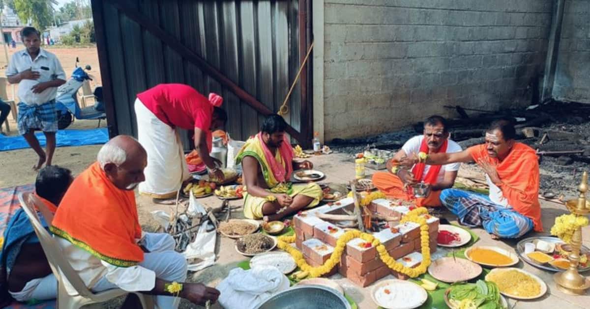 ಬೆಂಕಿಗಾಹುತಿಯಾಗಿ ಸುಟ್ಟ ರಥಕ್ಕೂ ಸಂಸ್ಕಾರ
