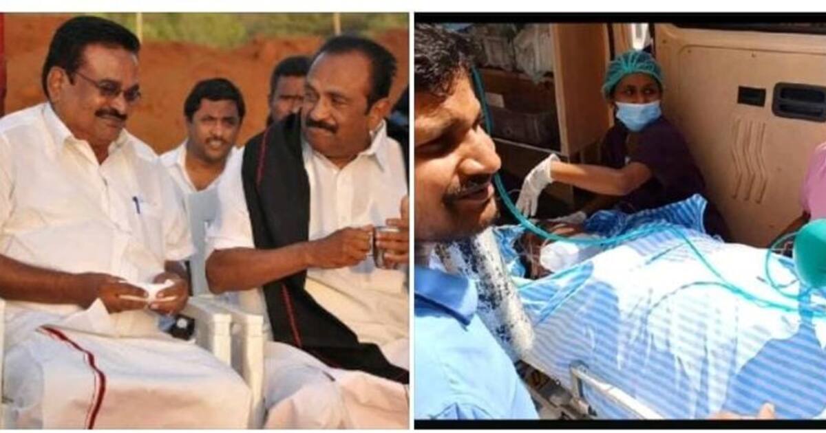 Ganesh Moorthy sucide : தற்கொலைக்கு முயன்ற எம்.பி கணேசமூர்த்திக்கு எக்மோ சிகிச்சை.. உடல் நிலை ...