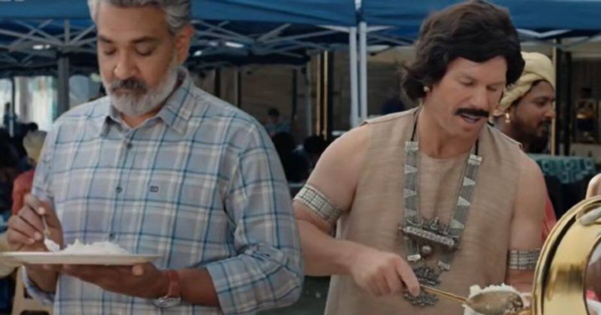 Rajamouli and David Warner ad became sensational in social media