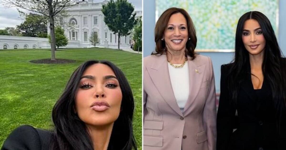 Kim Kardashian in the White House? Know why SKIMS owner met Kamala ...